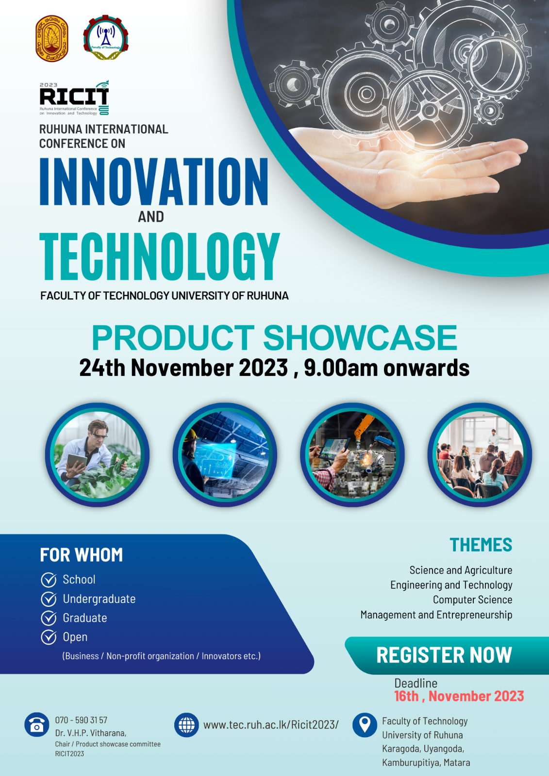 Ruhuna International Conference on Technology and Innovations